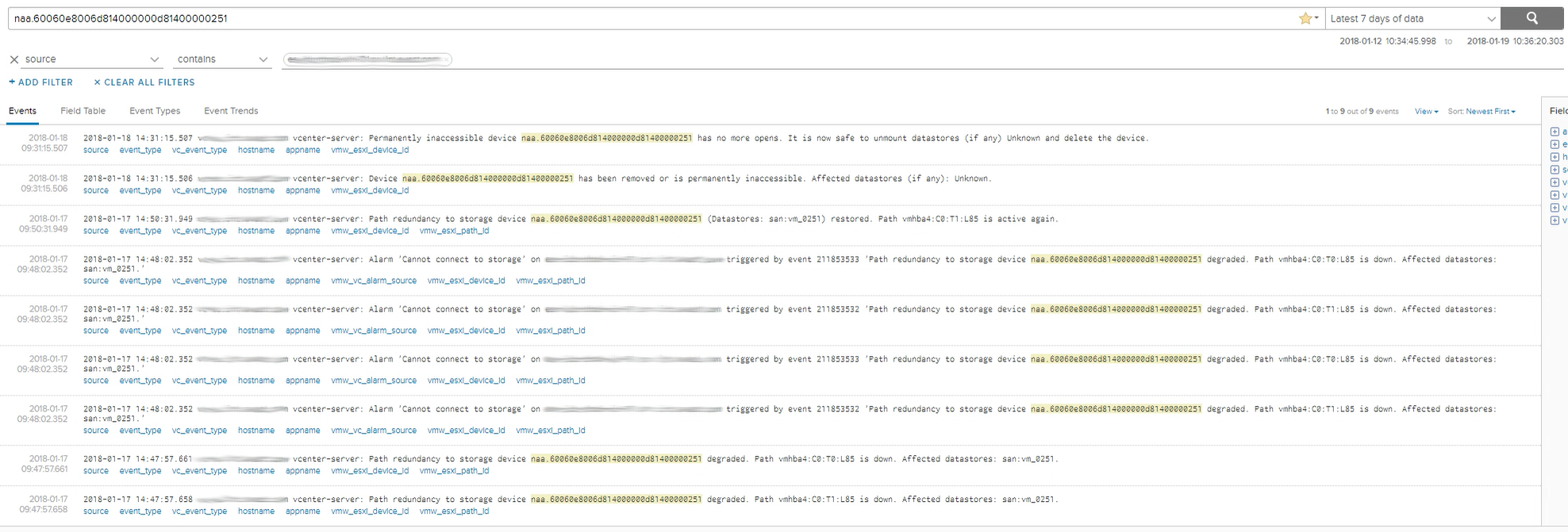 Reconfigure HA - The object 'vim.Datastore:datastore-XXXX' has already been deleted or has not ...